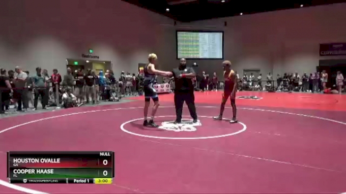 138 lbs Champ. Round 1 - Houston Ovalle, GA vs Cooper Haase, FL