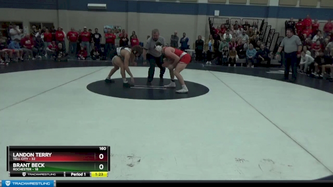 160 lbs Semis & Wb (16 Team) - Brant Beck, Rochester vs Landon Terry ...