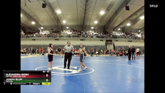 85 lbs Quarterfinal - Alexandria Berry, Ray-Pec Wrestling Club vs ...