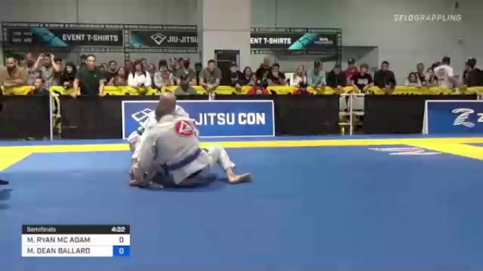 MICHAEL RYAN MC ADAM vs MATTHEW DEAN BALLARD 2021 World Master IBJJF ...