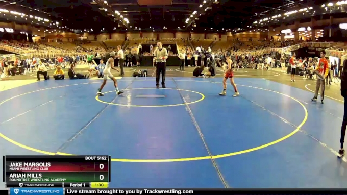 75 lbs 1st Place Match - Ariah Mills, Roundtree Wrestling Academy vs ...