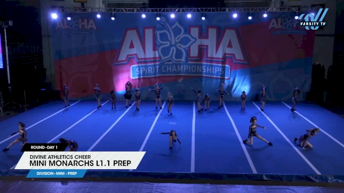 Divine Athletics Cheer - Mini Monarchs L1.1 Prep [2024 L1.1 Mini - PREP Day 1] 2024 Aloha ...