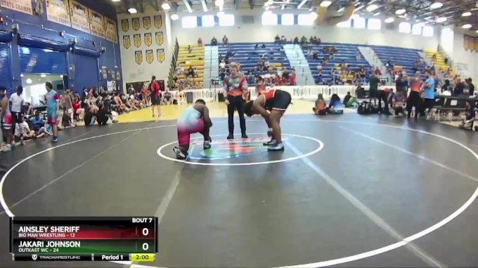 285 lbs Champ Round 1 (16 Team) - Jakari Johnson, OutKast WC vs Ainsley ...
