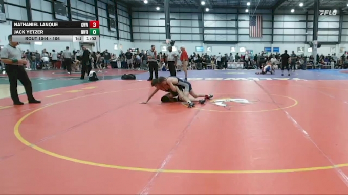 106 lbs Champ. Round 1 - Jack Yetzer, Noke Wrestling RTC vs Nathaniel ...