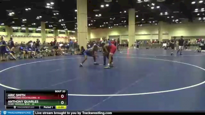 138 lbs Round 4 (10 Team) - Anthony Quarles, Perry Meridian Blue vs ...