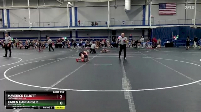 48 lbs Round 2 - Maverick Elliott, Mat Assassins vs Kaden Harbarger ...