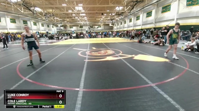 150 lbs 2nd Place Match - Luke Conroy, GTC vs Cole Lardy, MATPAC ...