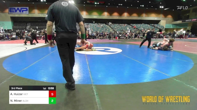 285 lbs 3rd Place - Angel Huizar, Victory Wrestling Club,wa vs Noah ...