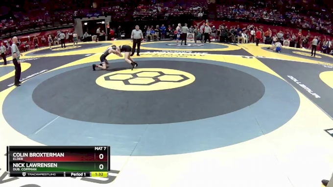 D1-106 lbs Champ. Round 1 - Nick Lawrensen, Dub. Coffman vs Colin ...