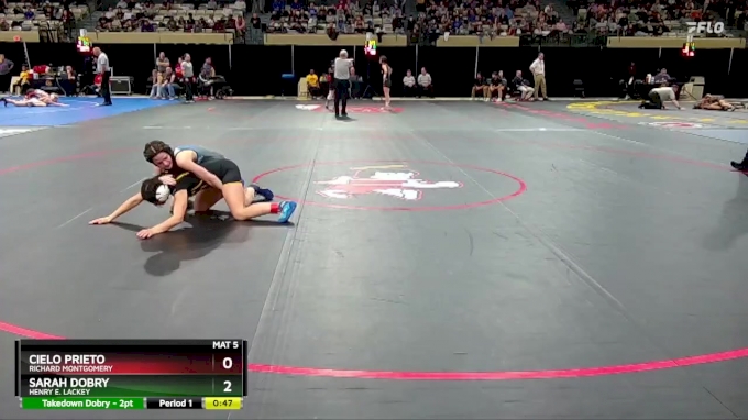 115 lbs Cons. Quarter - Sarah Dobry, Henry E. Lackey vs Cielo Prieto ...
