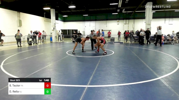 160 lbs Consi Of 16 #2 - Shawn Taylor, PA vs Daniel Rella, NJ