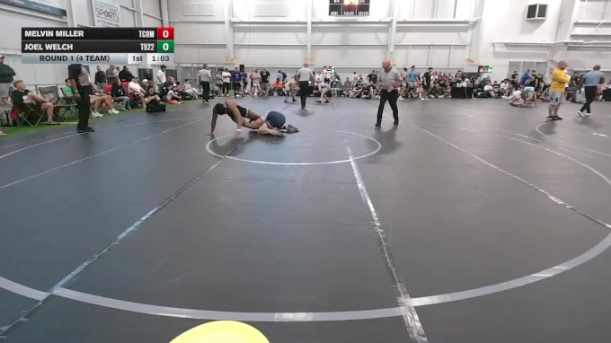 165 lbs Round 1 (4 Team) - Melvin Miller, The Compound vs Joel Welch ...