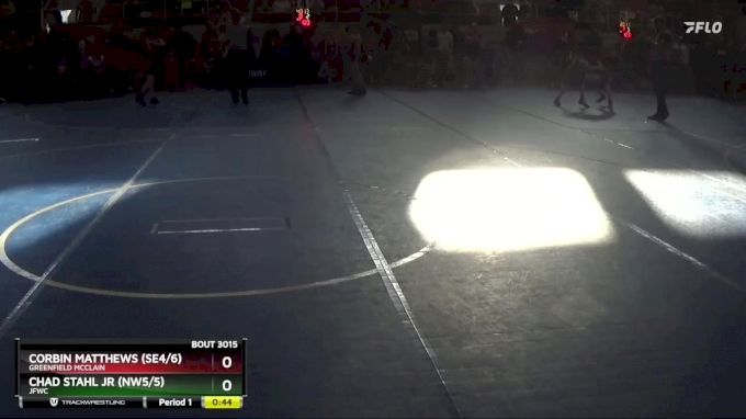 77 lbs Champ. Round 1 - Corbin Matthews (se4/6), Greenfield McClain vs ...