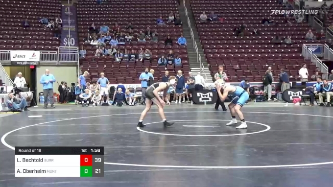 138 lbs Prelims - Logan Bechtold, Burrell Hs vs Alexander Oberheim ...