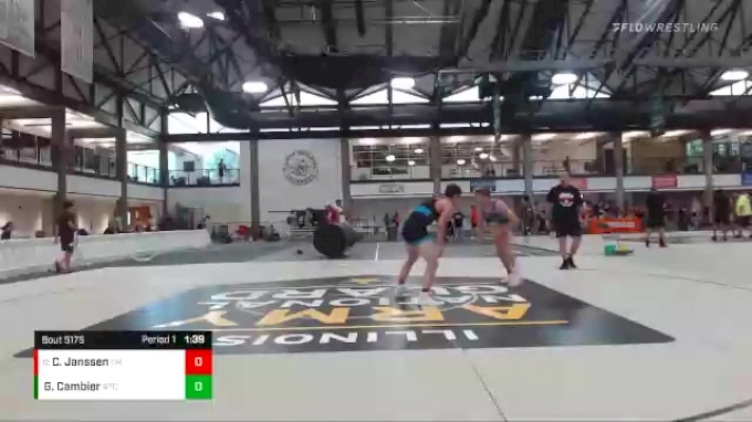 160-176 lbs Cons. Semi - Connor Janssen, Dubuque RTC vs Gus Cambier ...