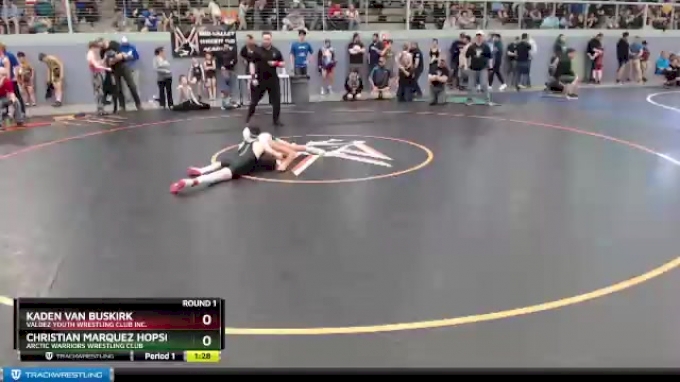 102 lbs Round 1 - Christian Marquez Hopson, ARCTIC WARRIORS WRESTLING ...