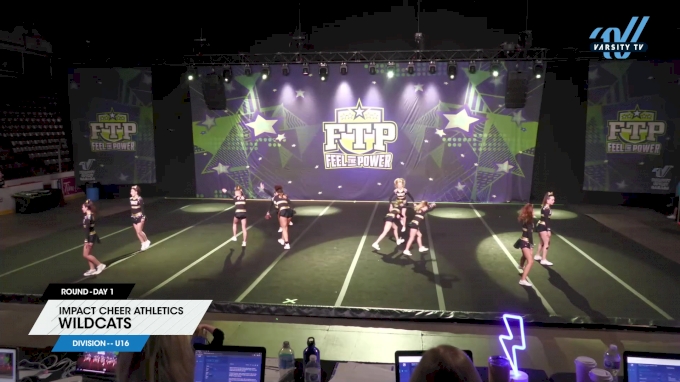 Impact Cheer Athletics - Wildcats [2025 L2 - U16 Day 1] 2025 Feel The Power