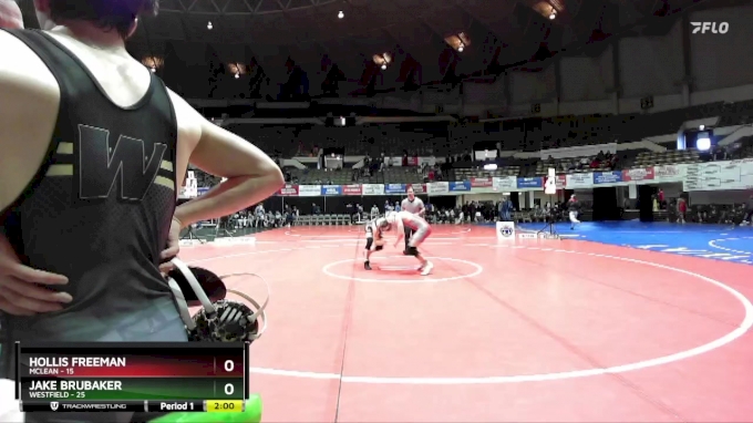 165 lbs Semis & Wb (16 Team) - Jake Brubaker, Westfield vs Hollis ...