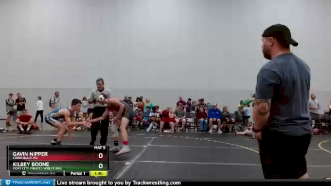 120 lbs Semifinal - Gavin Nipper, Carolina Elite vs Kilbey Boone, Port ...