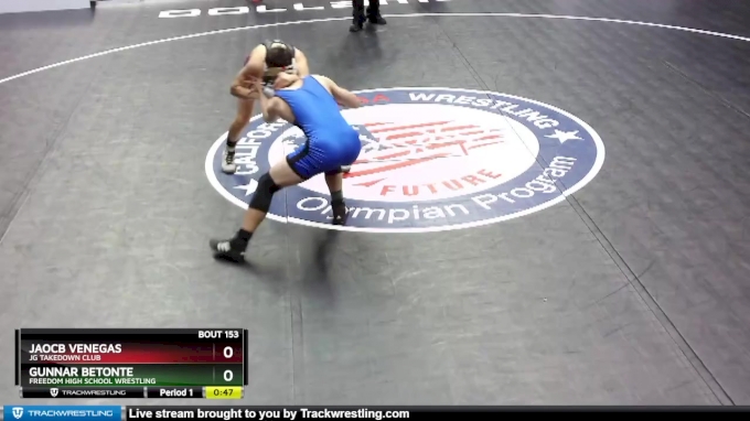 145 lbs Cons. Round 2 - Gunnar Betonte, Freedom High School Wrestling ...