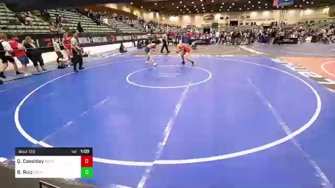 115 lbs Round Of 32 - Quinten Cassiday, MIGRTC vs Benjamin Ruiz, Socal ...