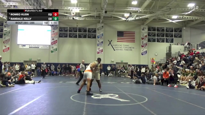 285 lbs 3rd Place Match - Romeo Klein, Prairie, Cedar Rapids vs Randale ...