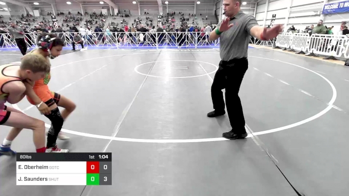 80 lbs Rr Rnd 1 - Eli Oberheim, Team Gotcha Blue vs Jacob Saunders ...