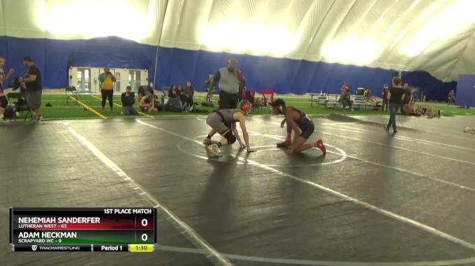 132 lbs 1st Place Match - Adam Heckman, ScrapYard WC vs Nehemiah ...