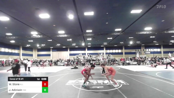 138 lbs Consi Of 16 #1 - Wylie Stone, All In Wr Acd vs Joshua Adiniwin ...
