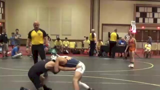 90 lbs Round 1 (6 Team) - Ryan Horner, Elite Wrestling Black vs Ty ...