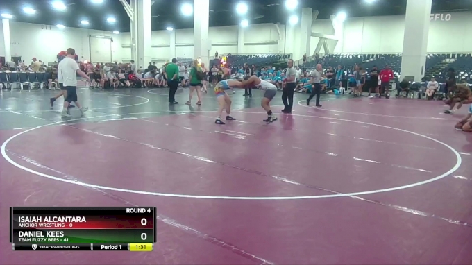 157 lbs Round 4 (10 Team) - Daniel Kees, Team Fuzzy Bees vs Isaiah ...