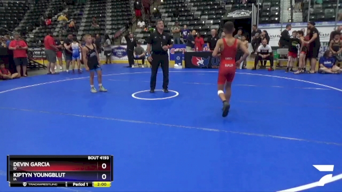 92 lbs Semifinal - Devin Garcia, ID vs Kiptyn Youngblut, IA