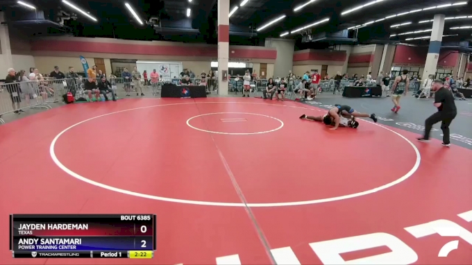 190 lbs Cons. Round 3 - Jayden Hardeman, Texas vs Andy Santamari, Power ...