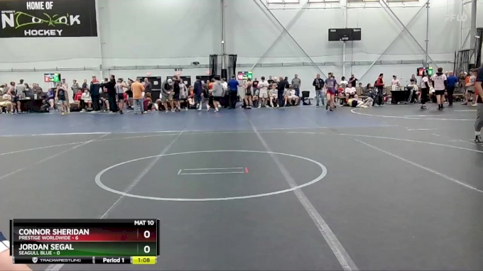 106 lbs Semis (4 Team) - Jordan Segal, Seagull Blue vs Connor Sheridan ...