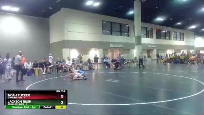126 lbs Round 2 (6 Team) - Jackson Rush, Brawlers Elite vs Noah Tucker ...