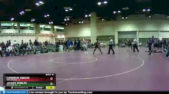 113 lbs Round 9 (10 Team) - Jayden Robles, Westside WC vs Cameron ...