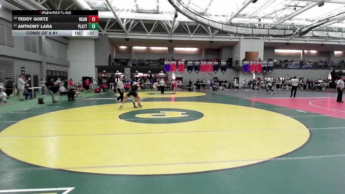 150 lbs Consi Of 8 #1 - Teddy Goetz, New Canaan vs Anthony Lara, Platt