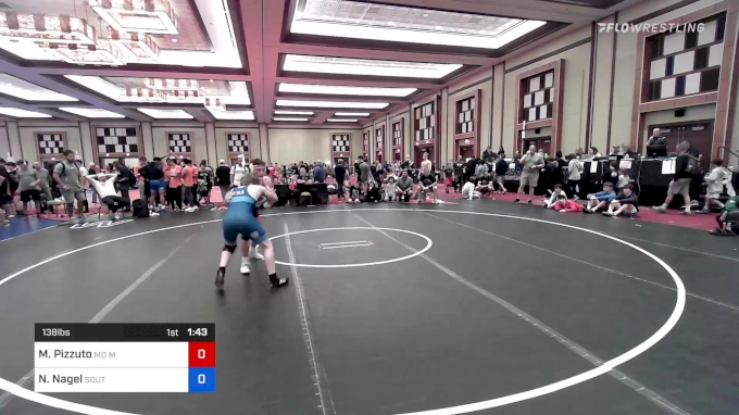 138 lbs Consolation - Michael Pizzuto, MD Maniacs Wrestling Club vs ...
