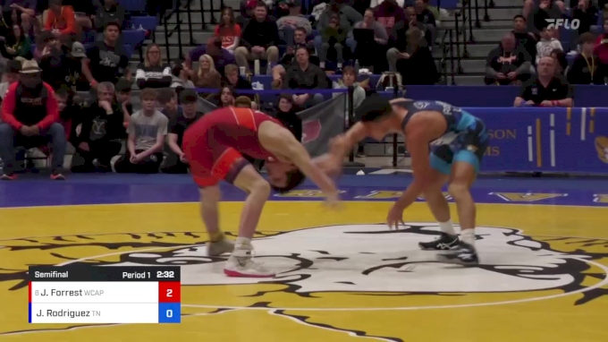 57 lbs Semifinal - Jax Forrest, Pennsylvania vs Joshua Rodriguez, TMWC ...