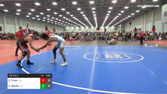195 lbs Rr Rnd 3 - Cameron Fries, Tiger Wc vs Xavier Doolin, Team Shutt