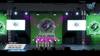 Iconic All Stars - Neon Bliss [2024 Junior - Prep Day 1] 2024 ASC Clash of the Titans Schaumburg ...