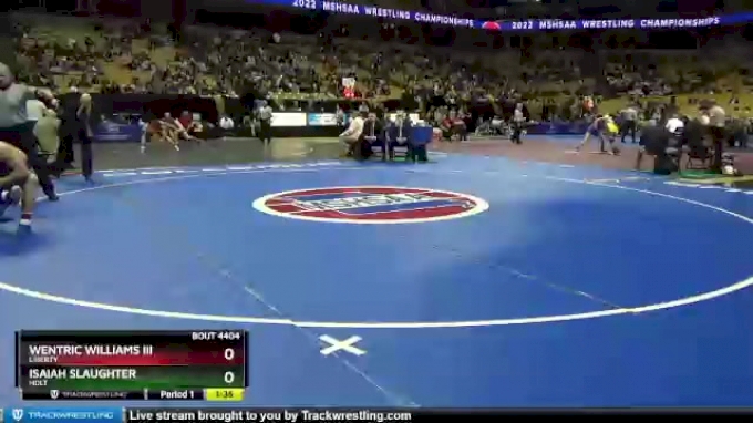 195 Class 4 lbs 1st Place Match - Wentric Williams III, Liberty vs ...