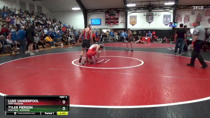 120 lbs 9th Place Match - Luke Vanderpool, Fort Madison vs Tyler ...