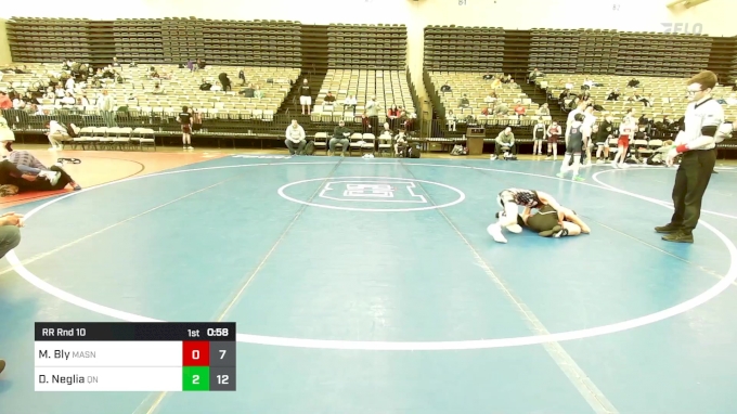 69 lbs Rr Rnd 10 - Matthew Bly, Mat Assassins Gray vs Dino Neglia ...