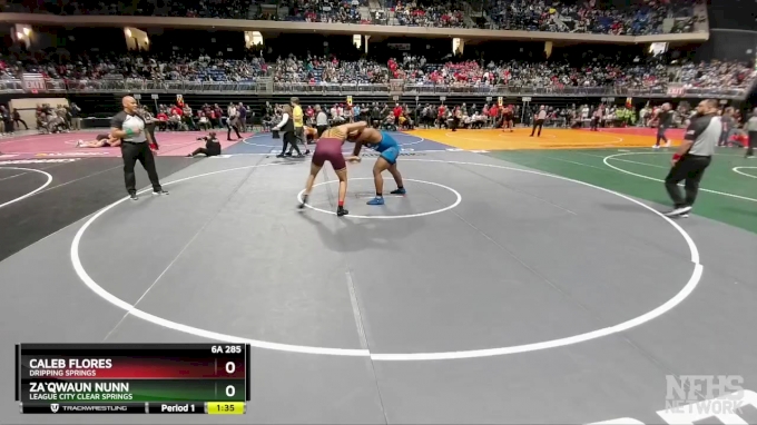 6A 285 lbs Champ. Round 1 - Za`Qwaun Nunn, League City Clear Springs vs ...