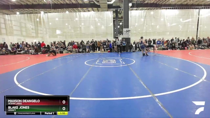 150 lbs Semifinal - Blake Jones, Legacy vs Maxson DeAngelo, Ocean Lakes
