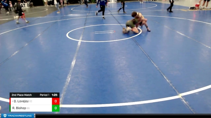 108-116 lbs 2nd Place Match - Dylan Lovejoy, Central City vs Riley ...