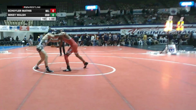 165 lbs Quarters & Wb (16 Team) - Schuyler Mathis, Mills Godwin vs ...