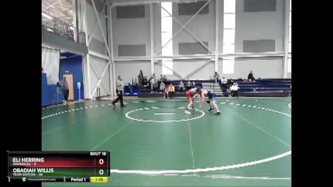 100 lbs Round 3 (16 Team) - Obadiah Willis, Team Gotcha vs Eli Herring ...