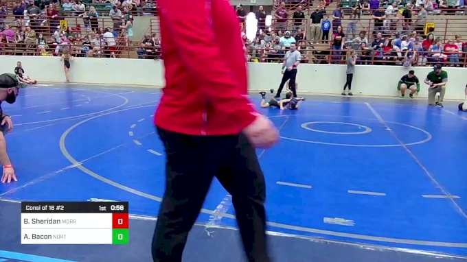 54 lbs Consi Of 16 #2 - Brody Sheridan, Morris Fitness Wrestling Club ...